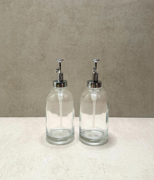 Osoe Home | Pour and pump dispensers | Black, silver, gold