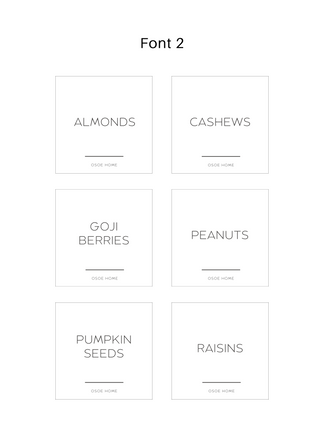 Osoe Home | Labels English | Fruit, nuts, seeds & pits