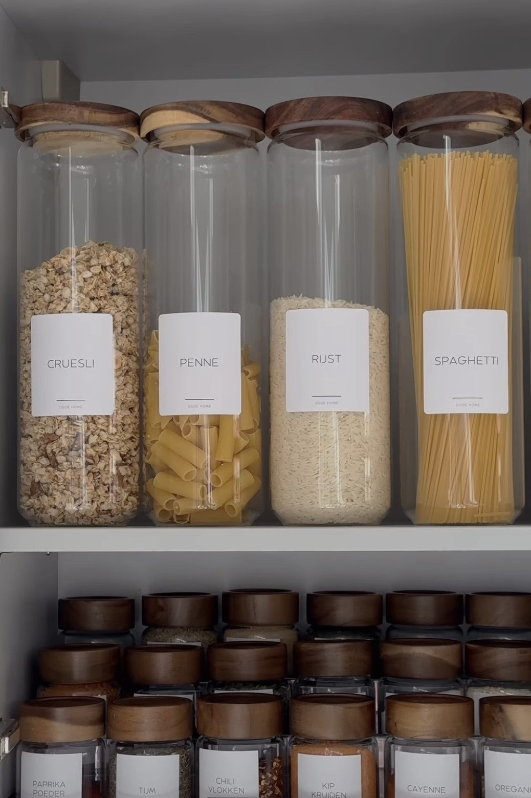 Osoe Home | Labels Dutch | Nutrition