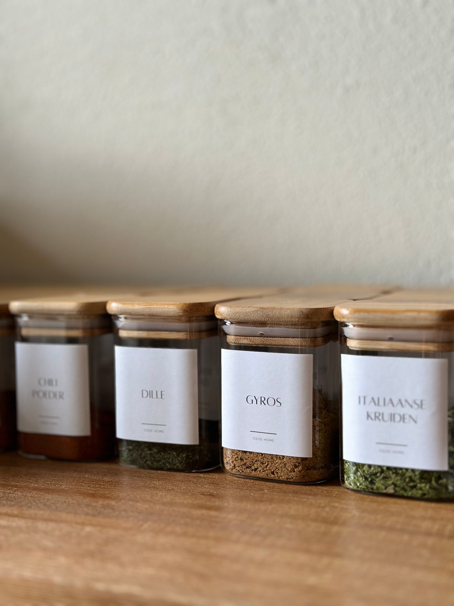 Osoe Home | Labels Dutch | Herbs & spices