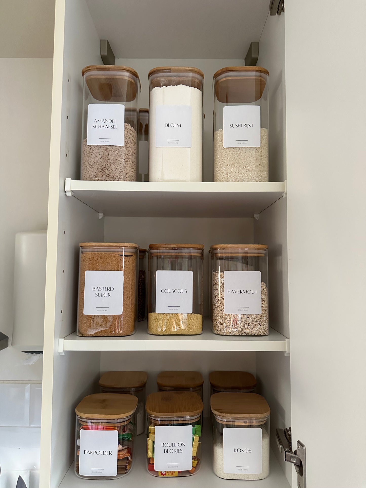 Osoe Home | Labels Dutch | Nutrition