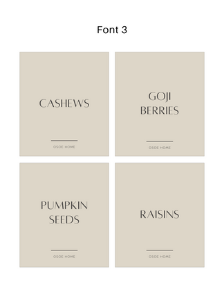 Osoe Home | Labels English | Fruit, nuts, seeds & pits