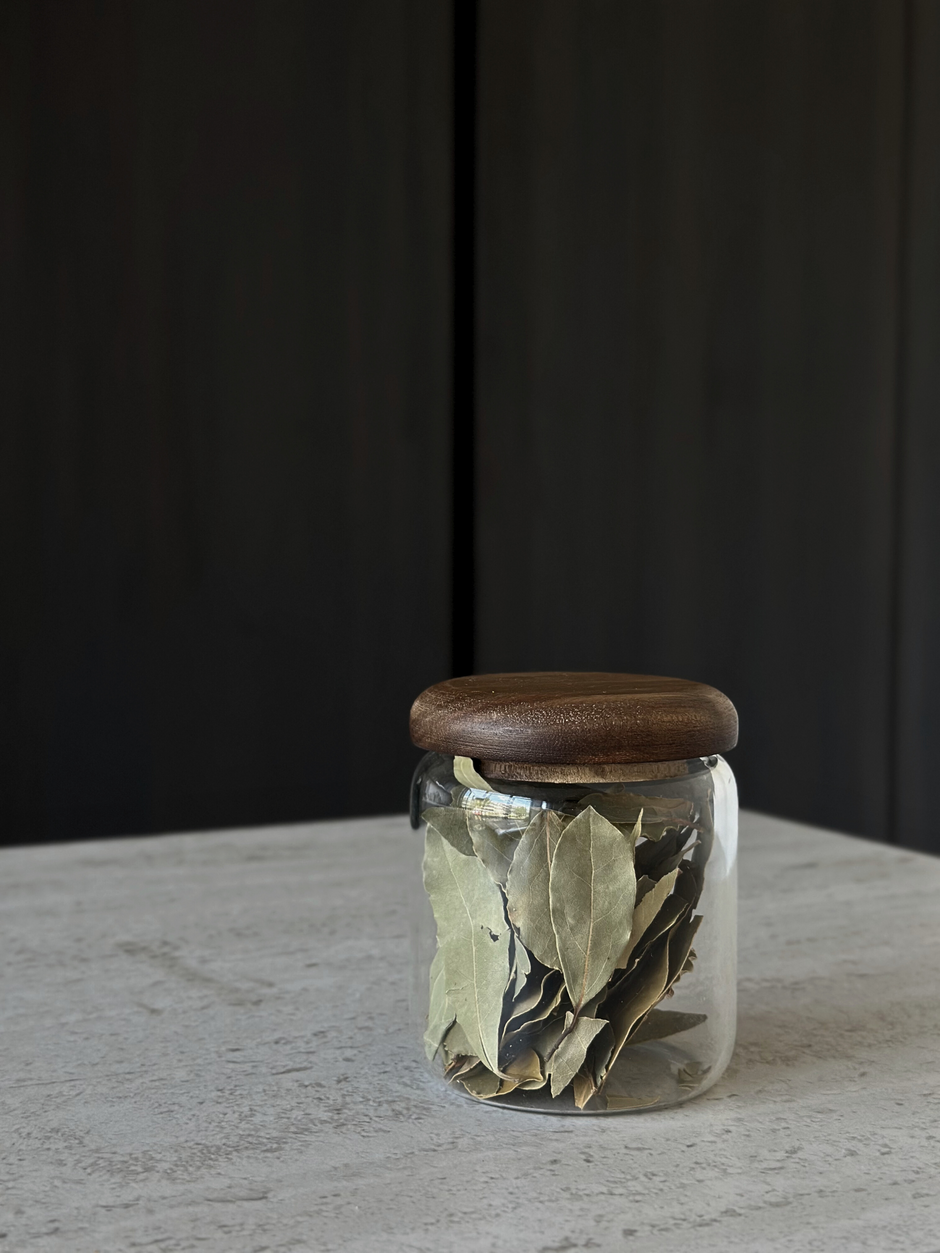 Osoe Home | Pantry jars | Bamboo and acacia wood
