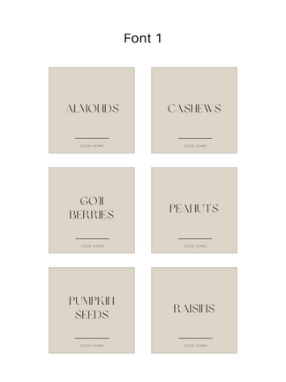Osoe Home | Labels English | Fruit, nuts, seeds & pits
